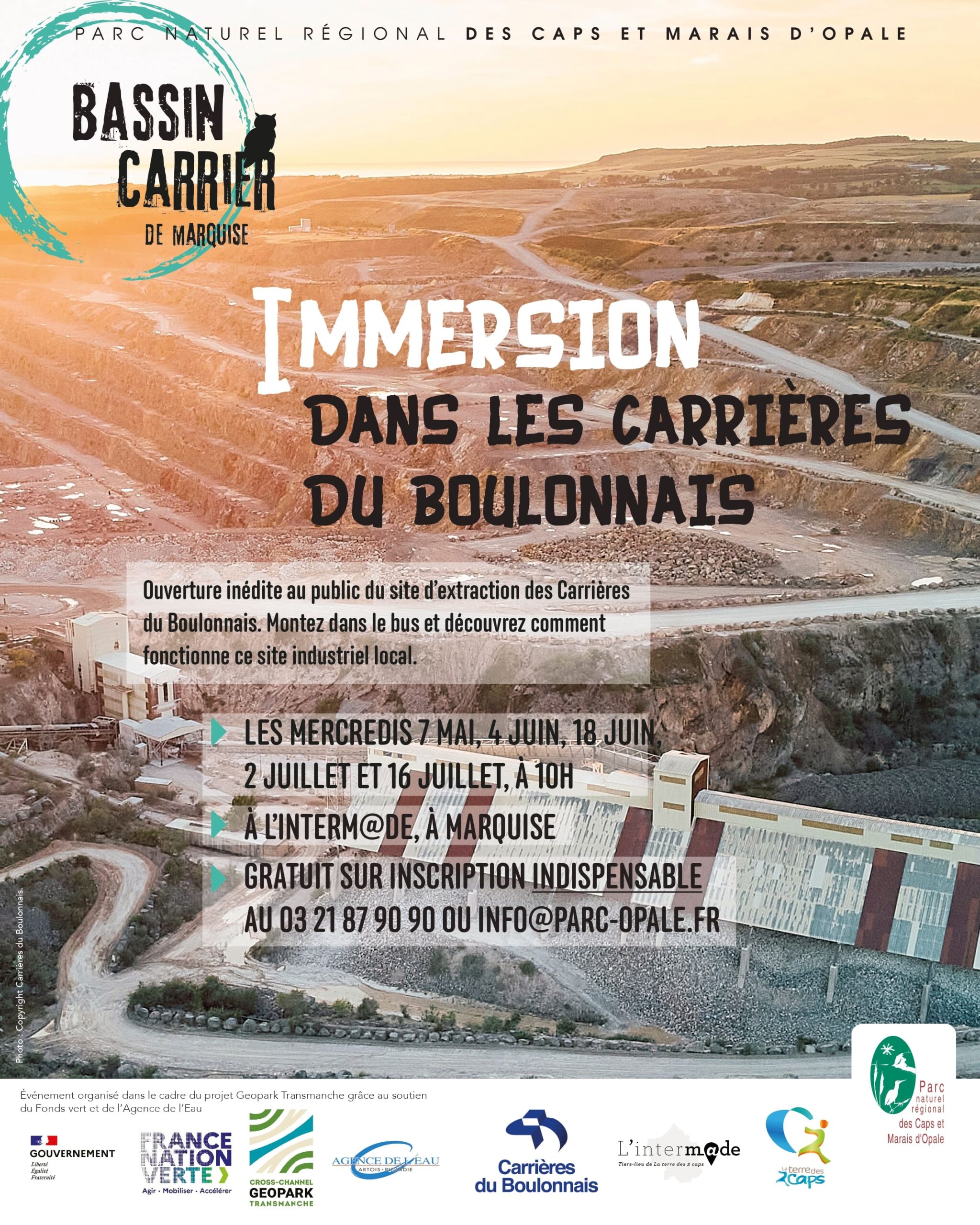 Immersion dans les carrières du boulonnais | Geopark Transmanche